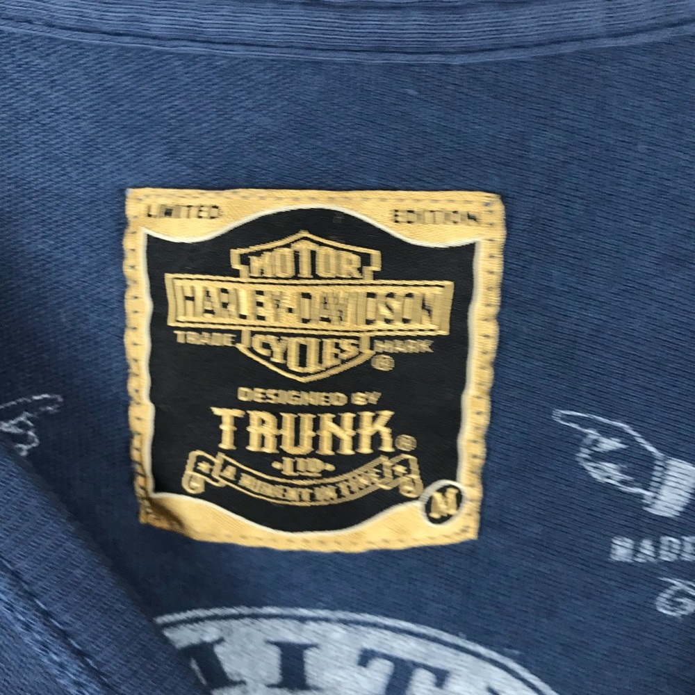 *Rare* Trunk Ltd Harley-Davidson Harley Rules Tee - Gem